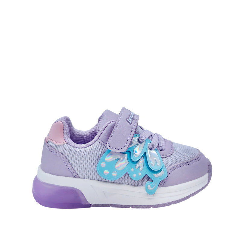 Tennis con luces Kelly para infante color lila - PAR2 El Salvador